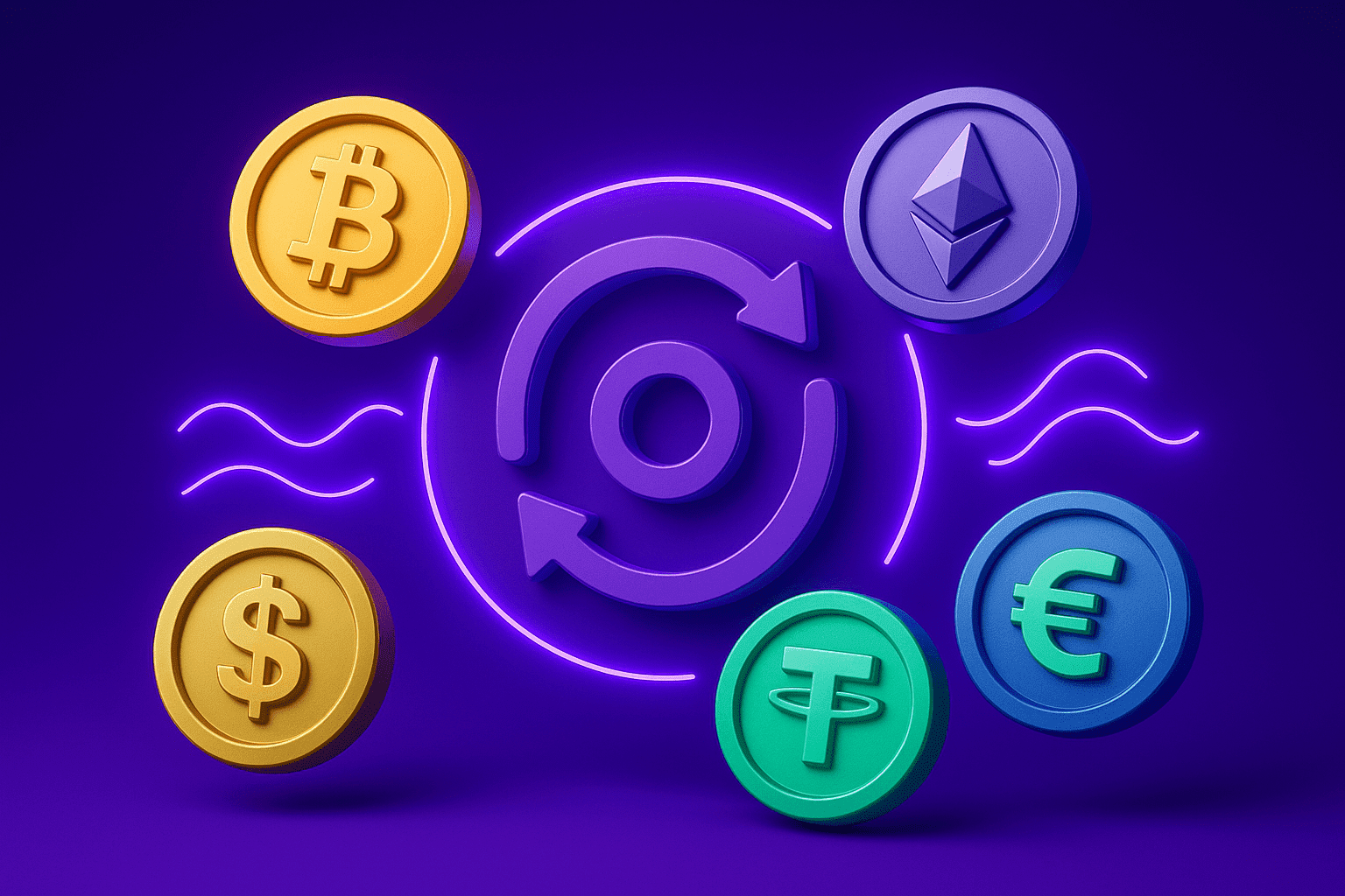 Crypto Converter 2026 — Bitcoin, Ethereum, USDT, USD, EUR